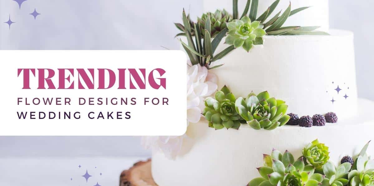 Trendy Ways to Add Fresh Flowers to Your Wedding Cake-Flora D' Amore by ...